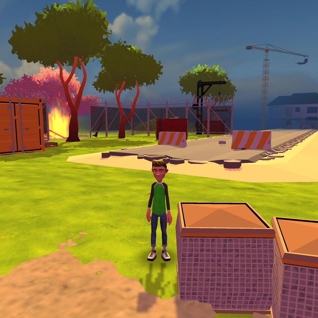 Unity Play | Hide and seek(made with template) game