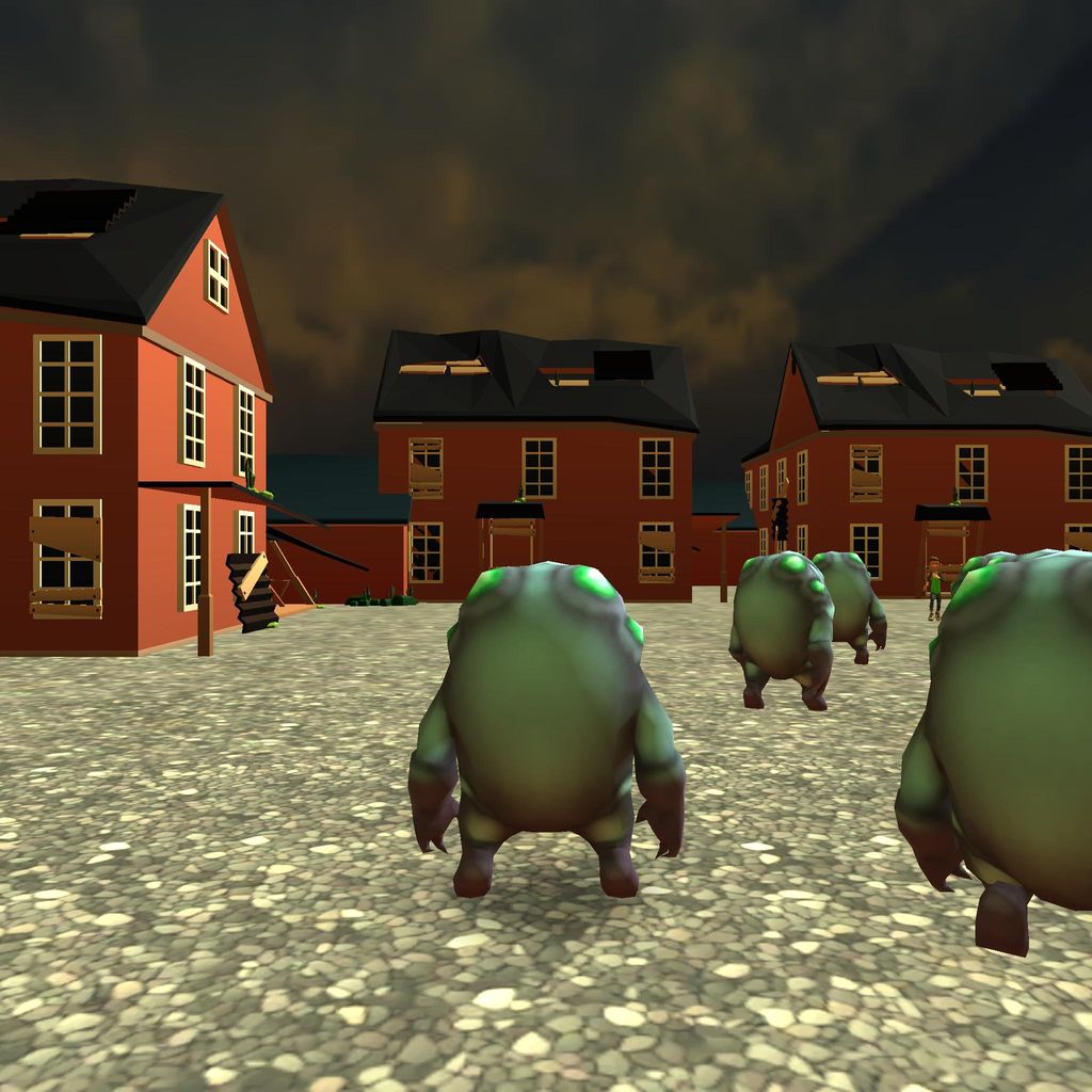 Unity Play | monsters vs people game