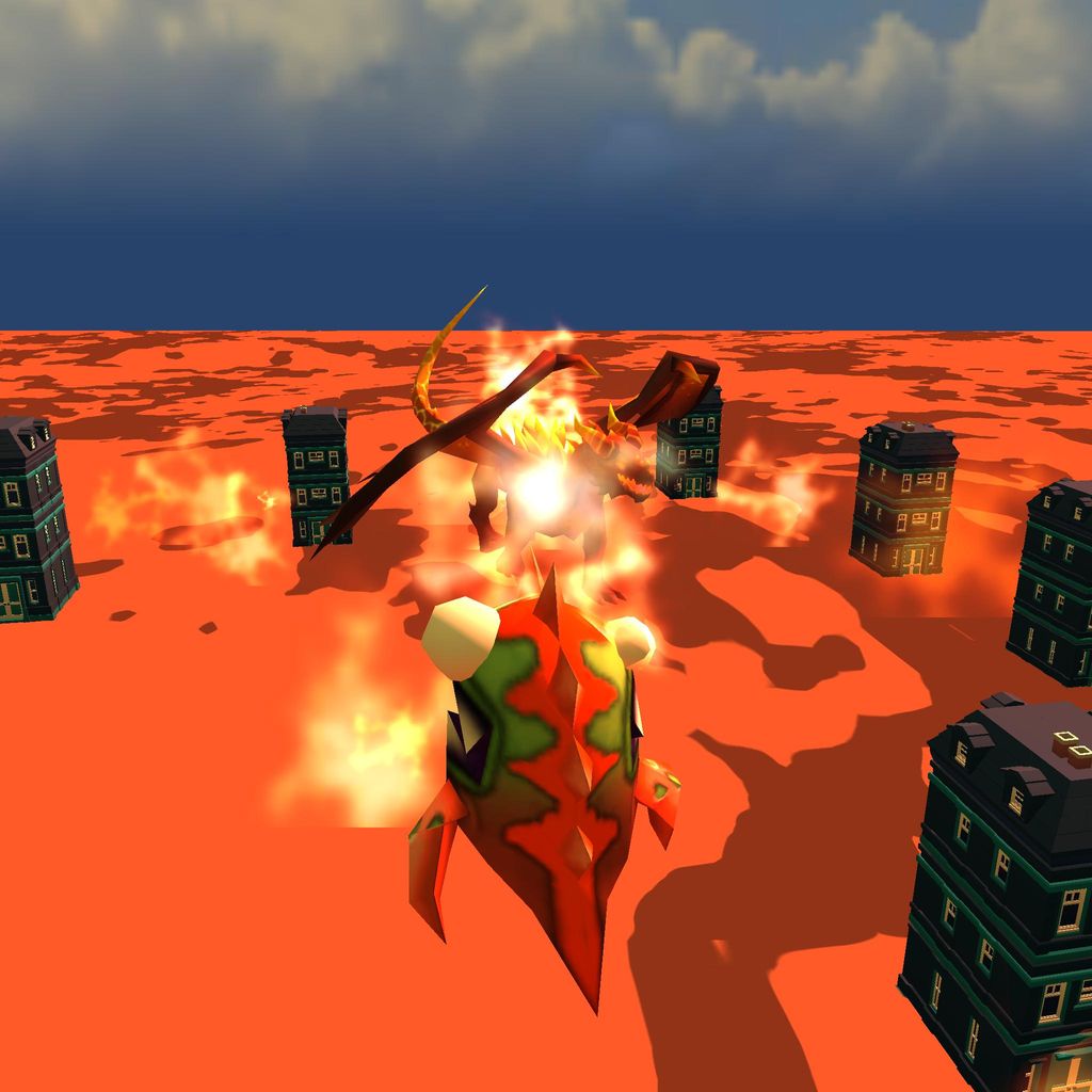 Unity Play | thermo godzilla vs ghidorah game