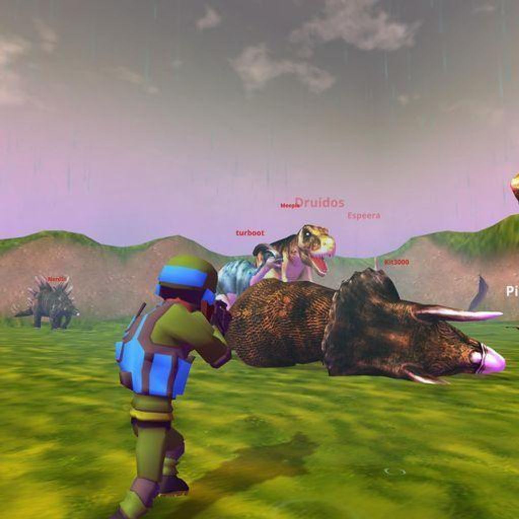 Unity Play | Dinosaurs vs Humans! game