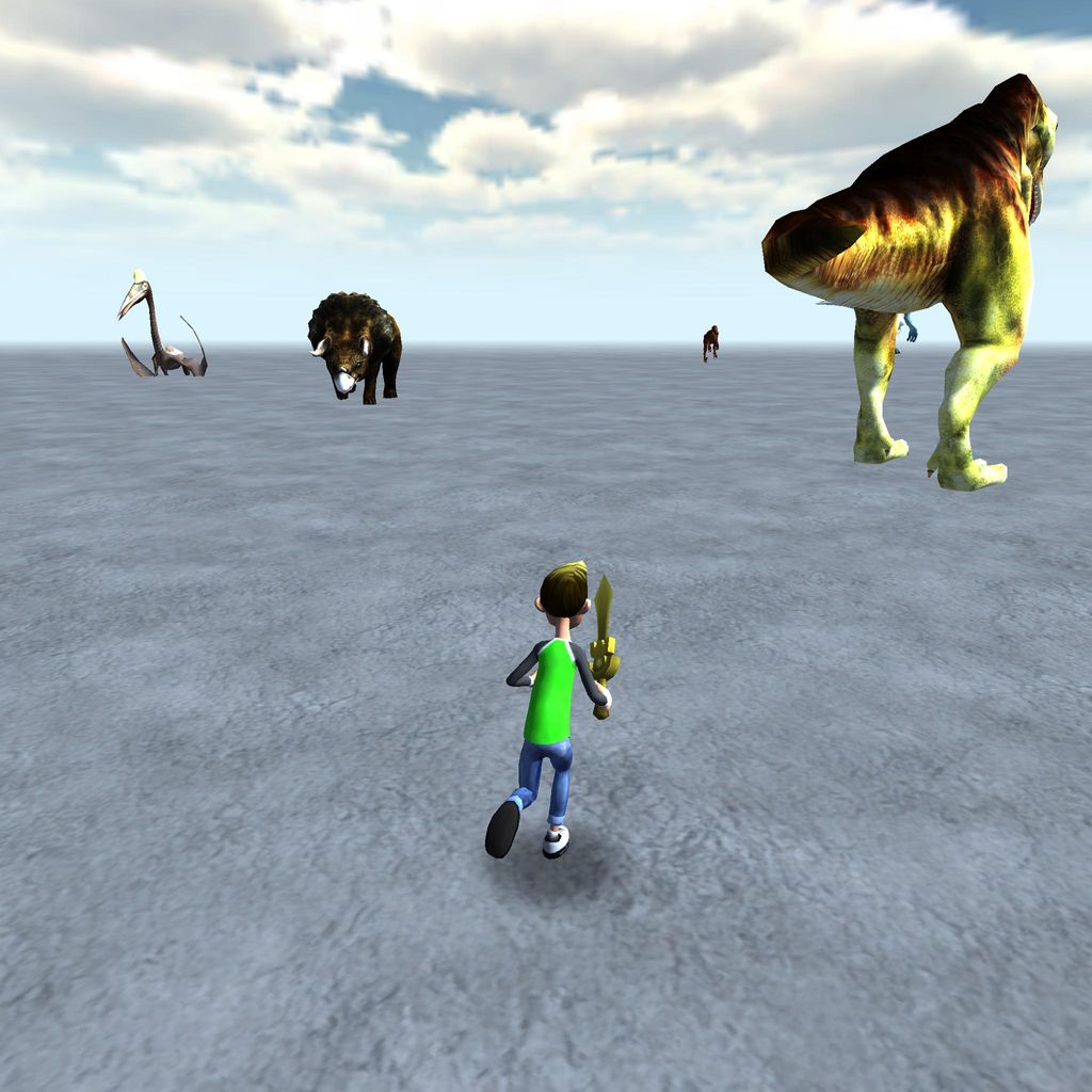 Unity Play | Dinosaur crash! game