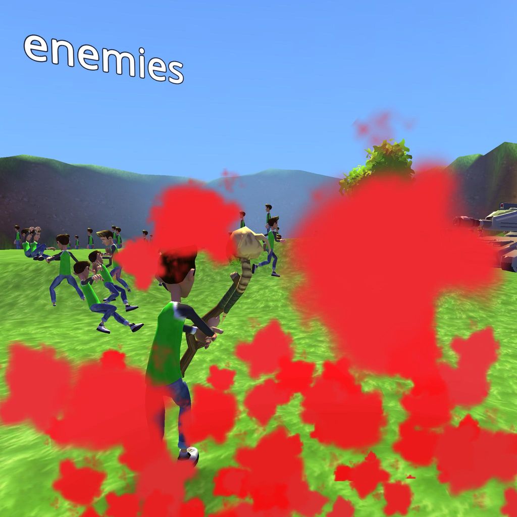 Unity Play | destroy everything simulator with op weapons game