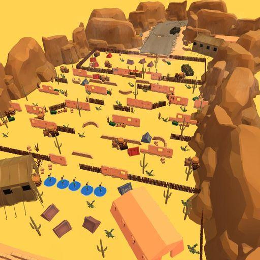 Unity Play | The Desert War game
