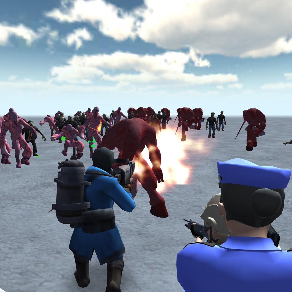 Unity Play | Zombies and police game