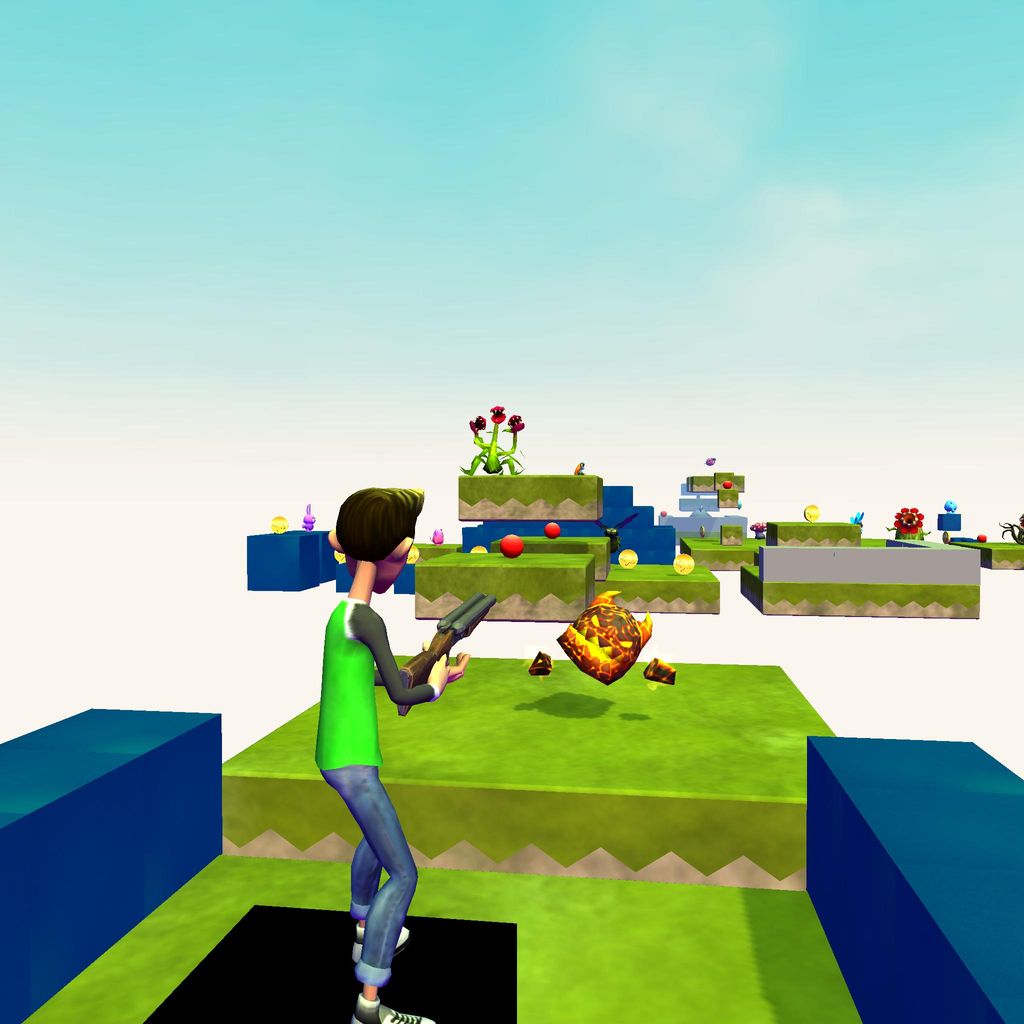 Unity Play | Mario with a shotgun game