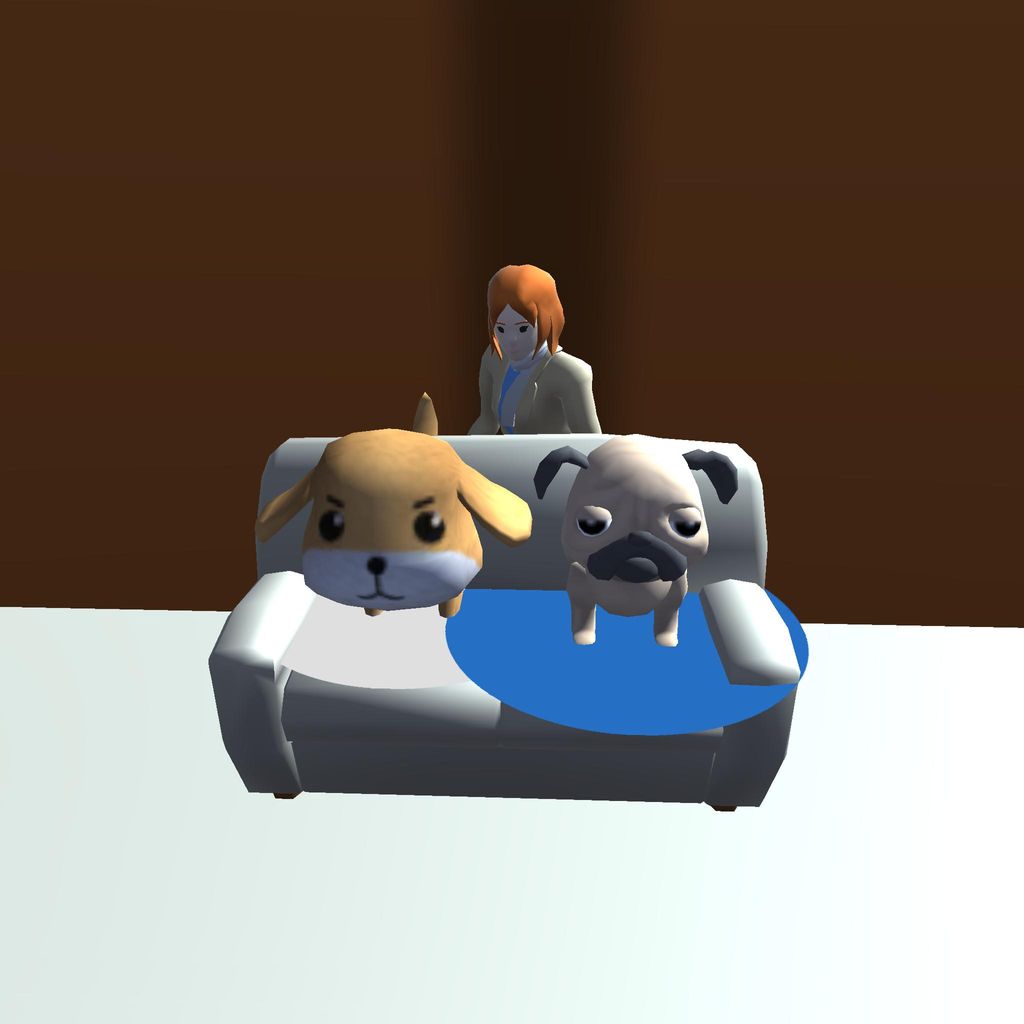 Unity Play | Dogs Vs. Creepy Momo Cute Dogs Maymo & Potpie game