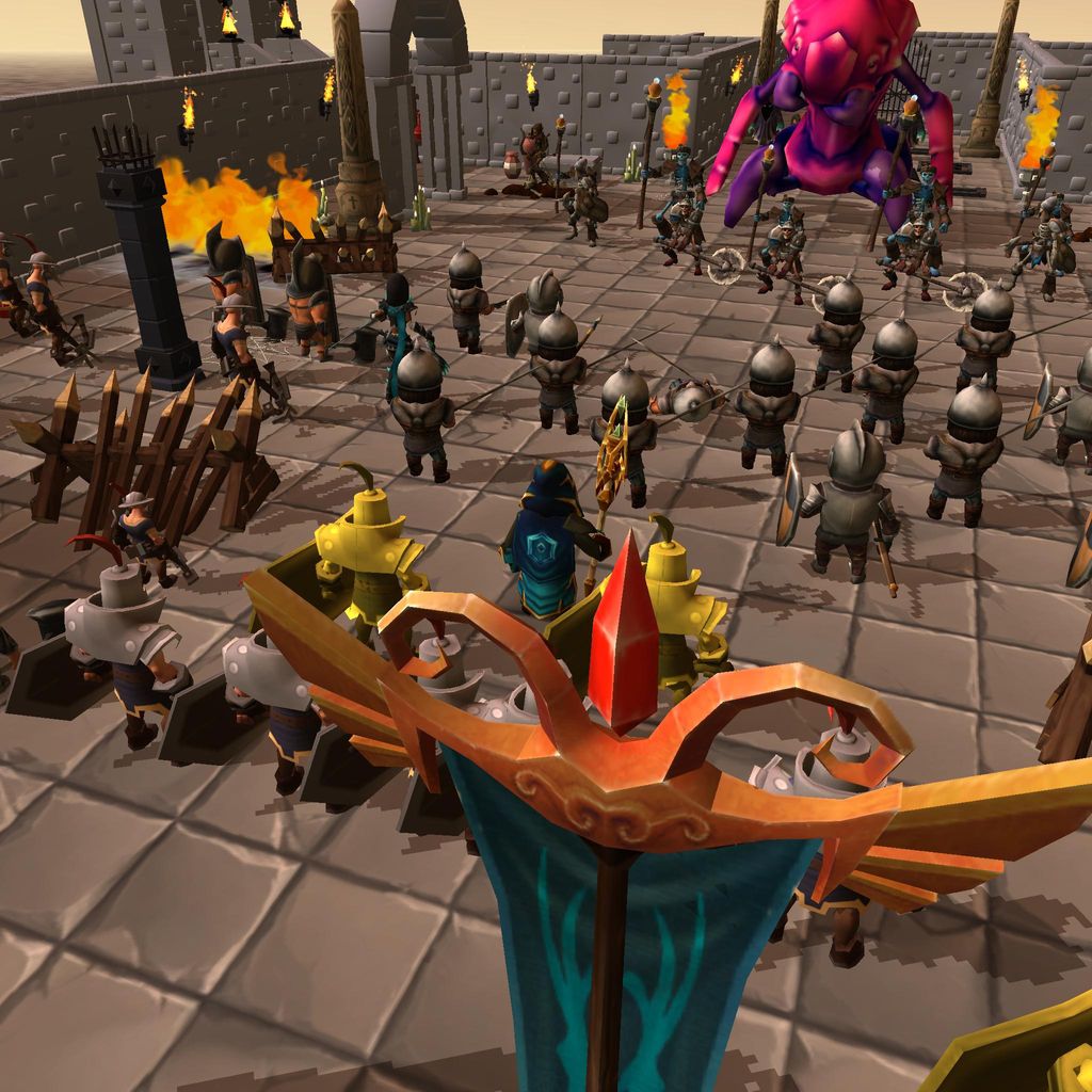 Unity Play | monsters versus humans game