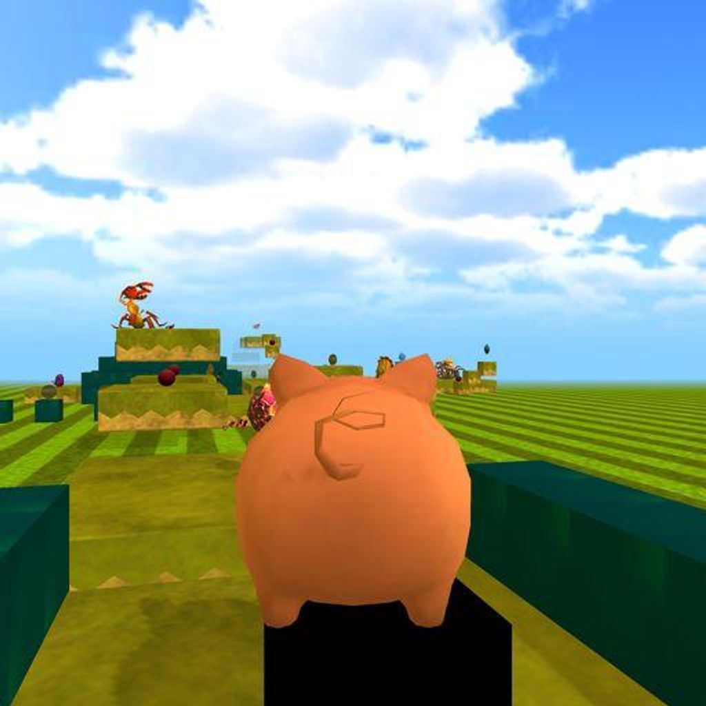 Unity Play | Jump and run but you’re a pig and it’s easy game