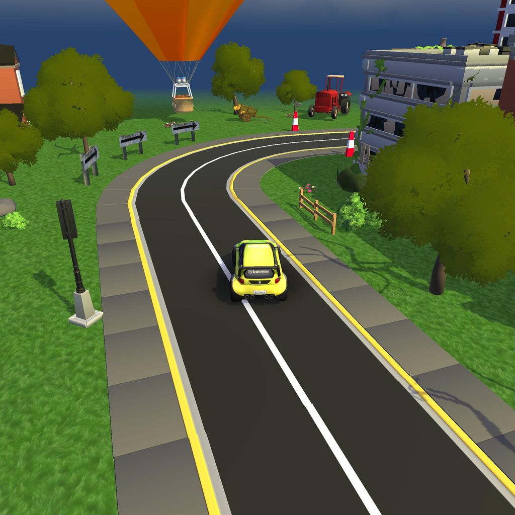 Unity Play | Driving simulator game