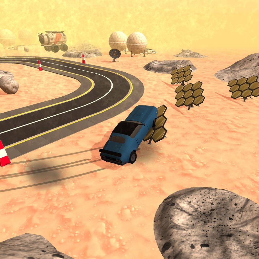 Unity Play | Mars racer game