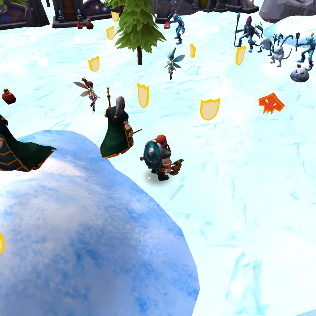 Unity Play | snow Fight game