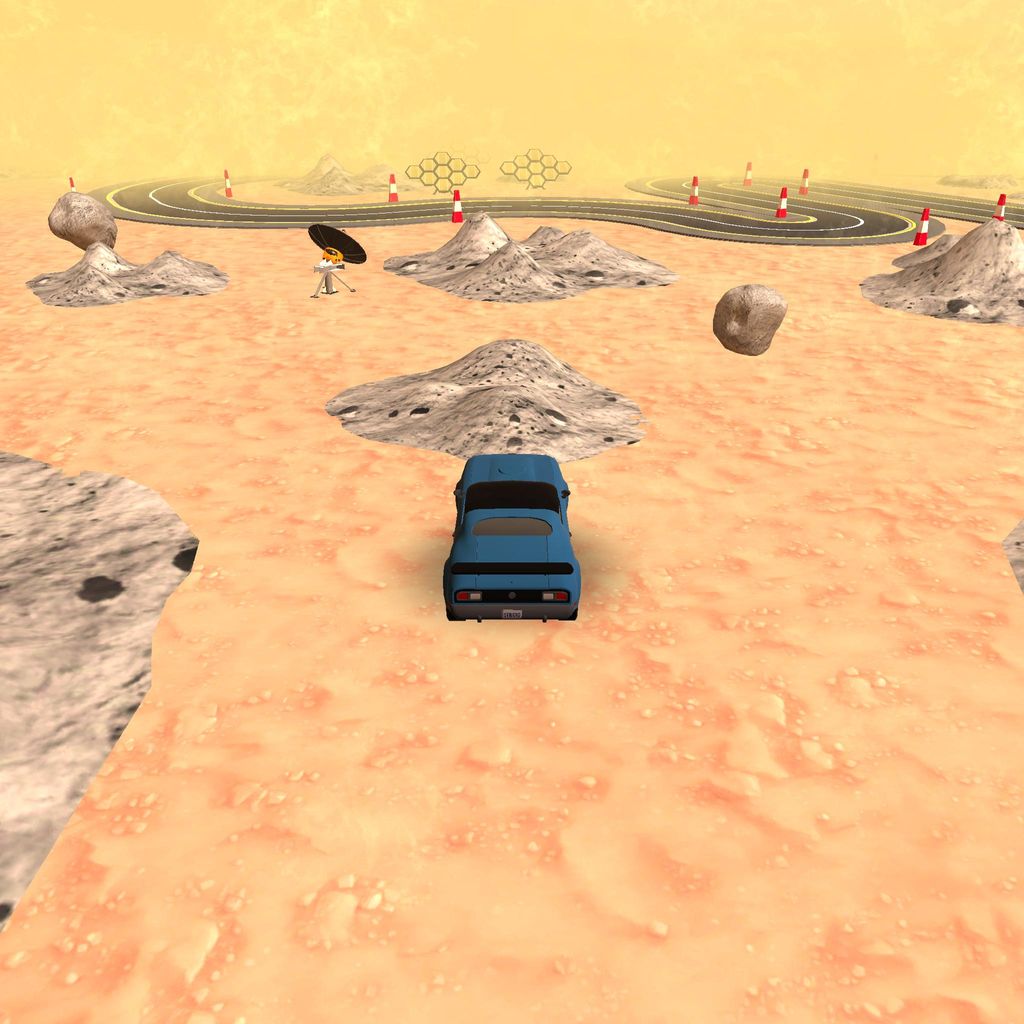 Unity Play | mars drive game