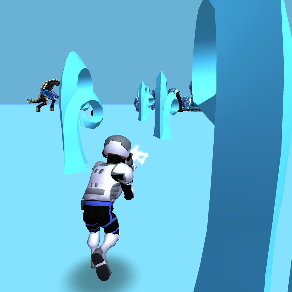 Unity Play | DJ robot vs aliens game