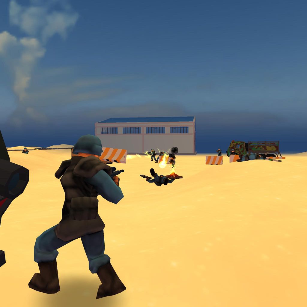 Unity Play | desert team death match game