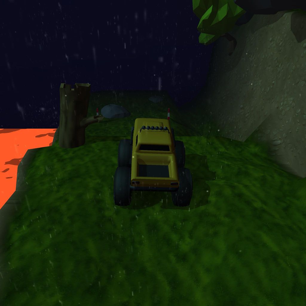 Unity Play | monstertruck uphill drive game