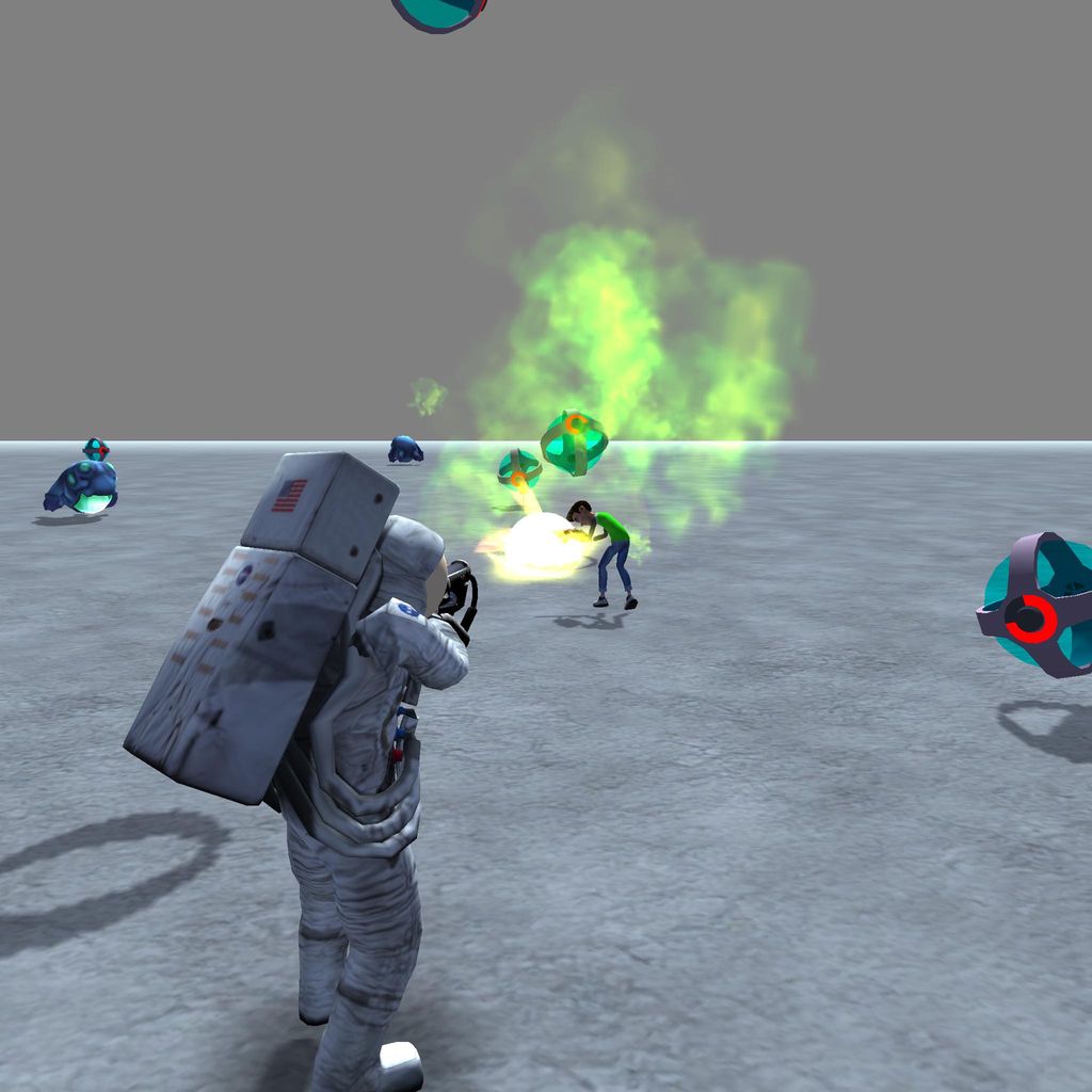 Unity Play | atomic space game