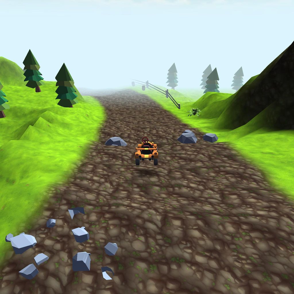 Unity Play | f0x0mil kart cross forest game