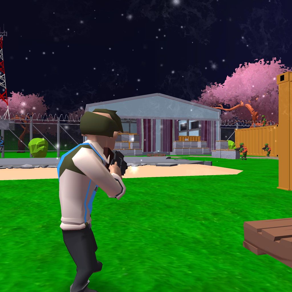 Unity Play | shoot runners game