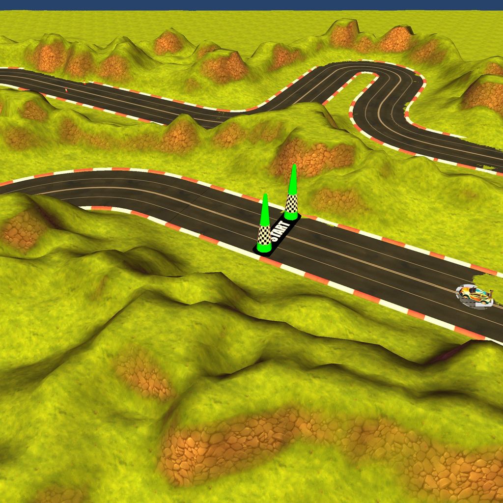 Unity Play | Hillside Racing game