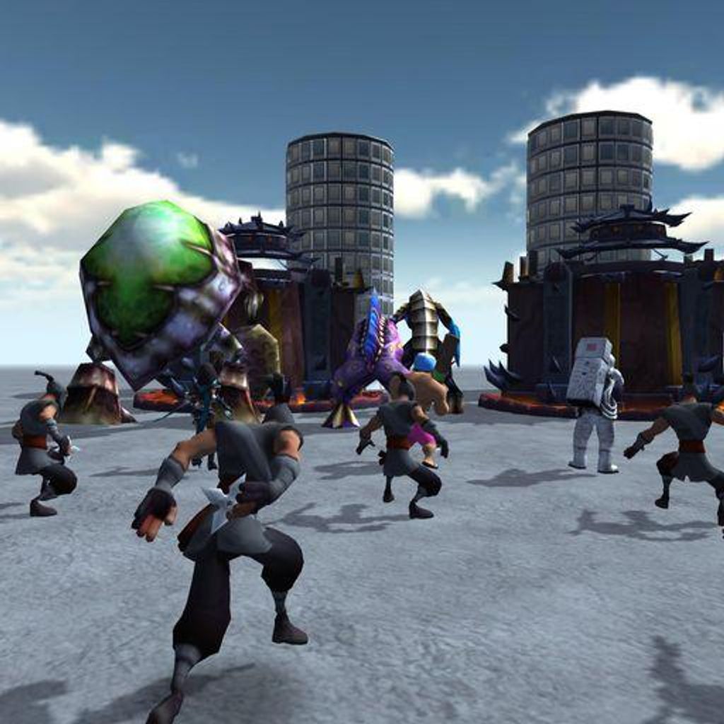 Unity Play | Heros vs monsters game