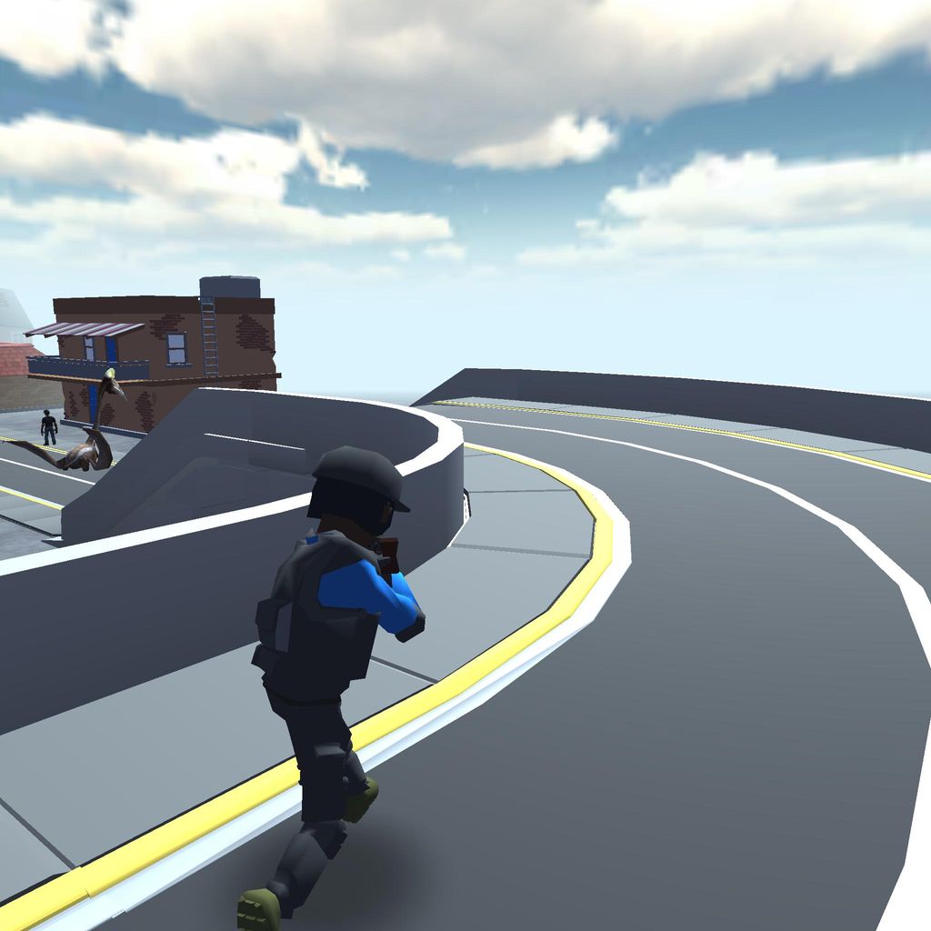 Unity Play | get to the end and survive game