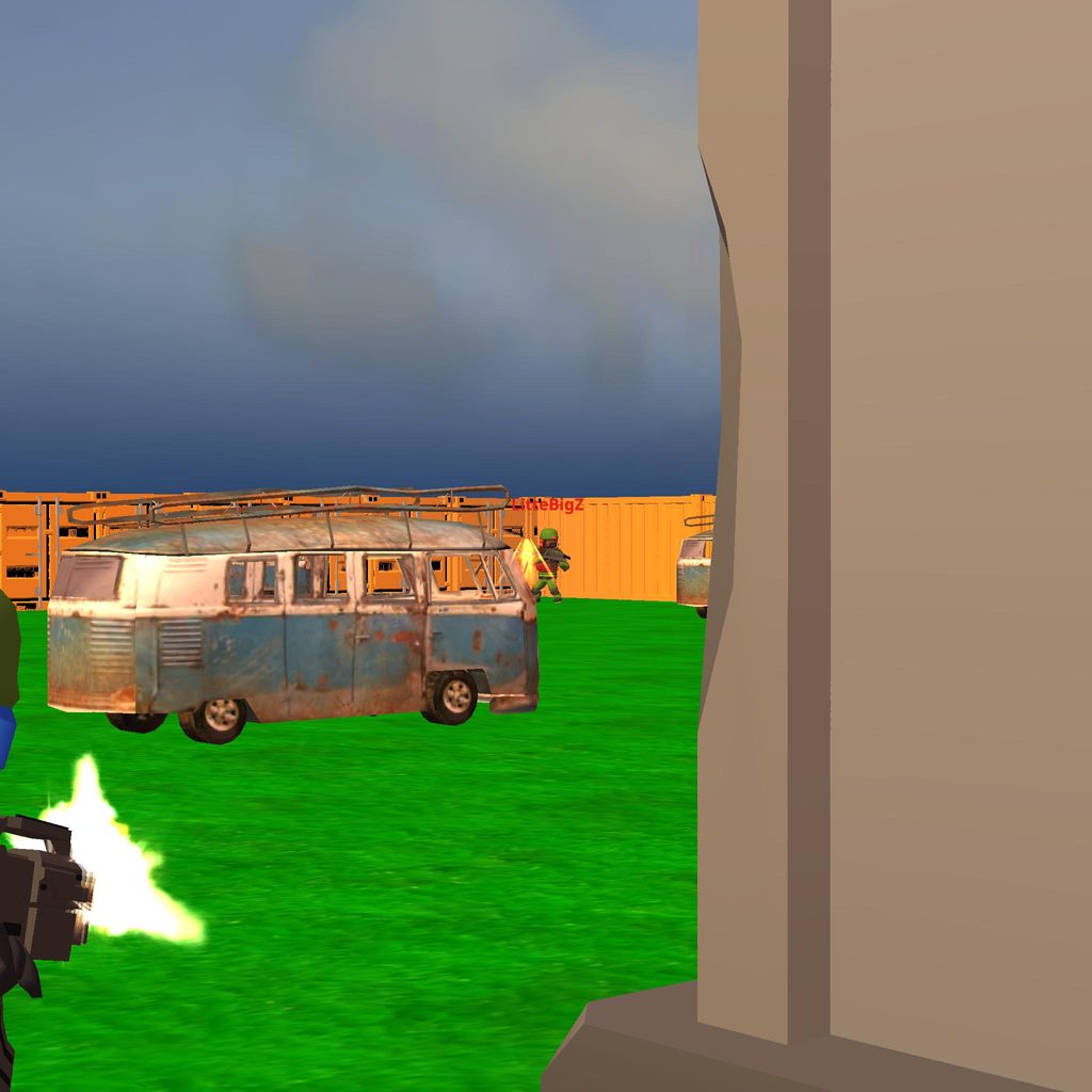 Unity Play | 2v2 gun game game