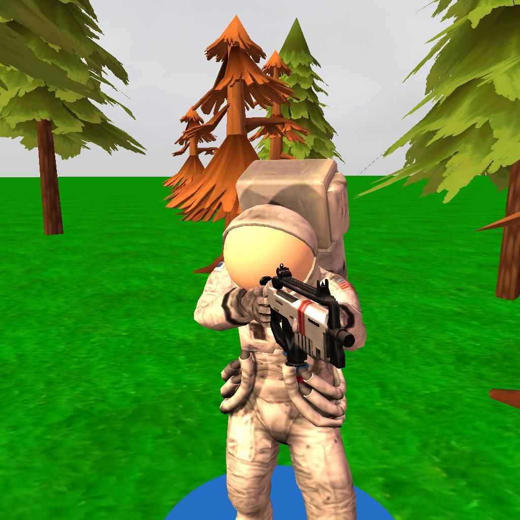 Unity Play | among us in forest game