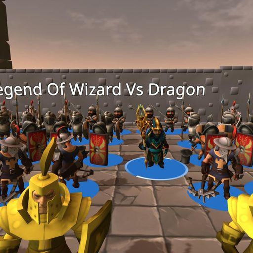 Unity Play | Legend Of Wizard Vs Dragon game