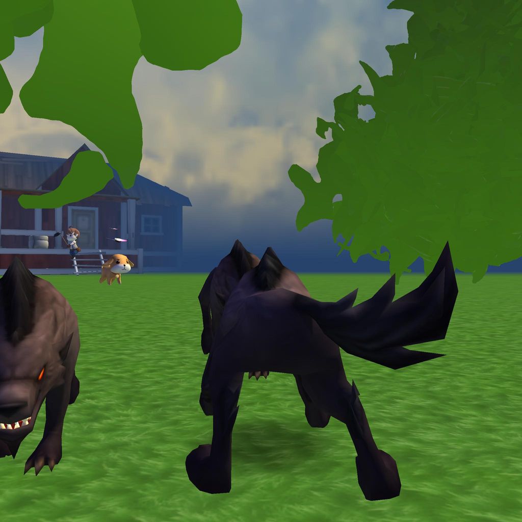 Unity Play | lobos en acción game
