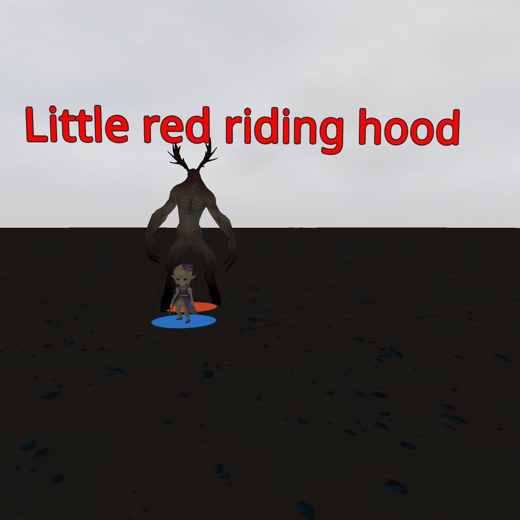 Unity Play | little red riding hood (ANALOG HORROR) game