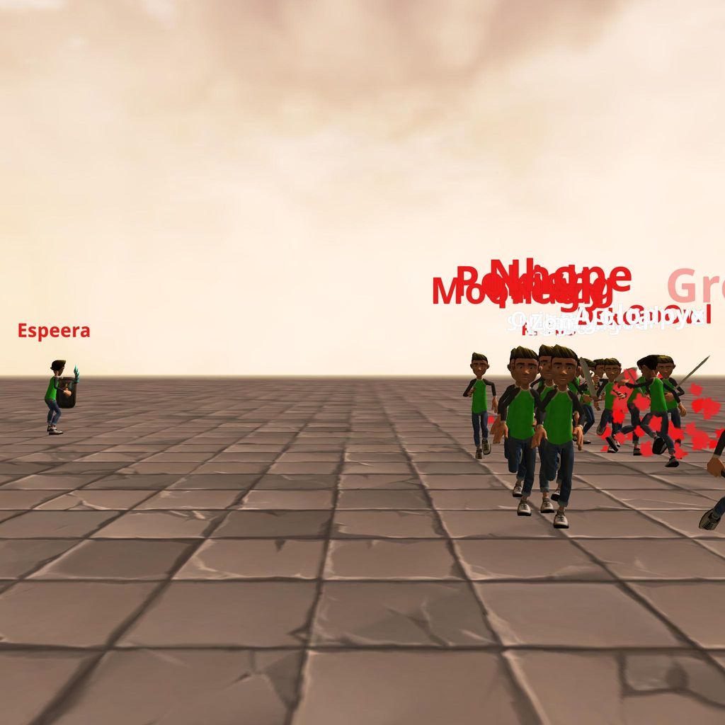 Unity Play | pelea en equipo a lo menso game