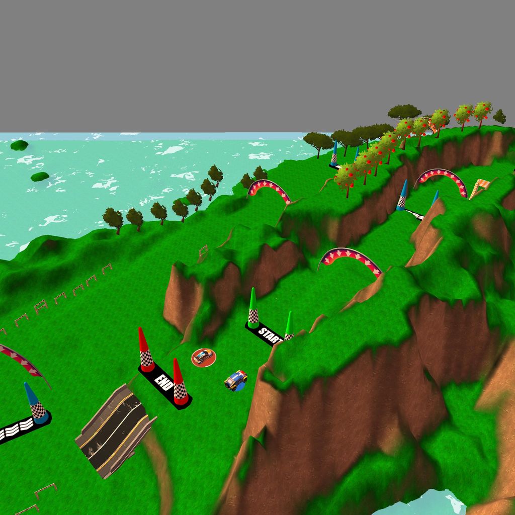 Unity Play | forest cars racing game
