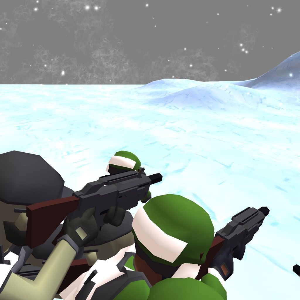 Unity Play | war time in snowland game