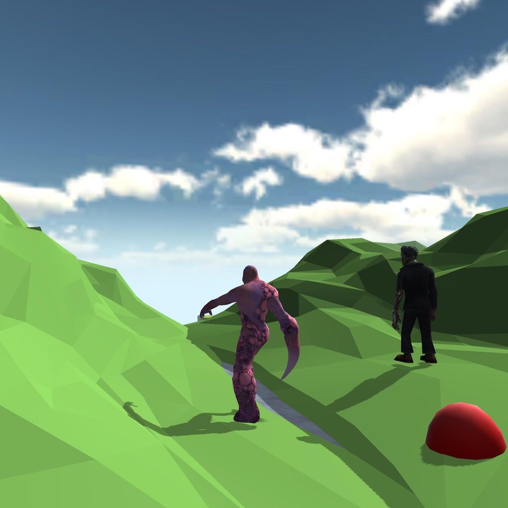 Unity Play | The zombies anbush game