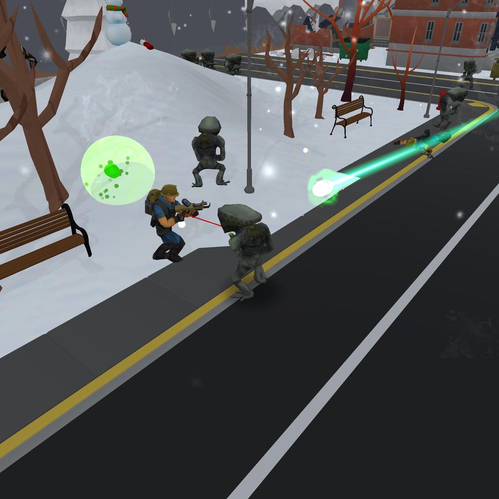 Unity Play | Aliens vs soldiers game