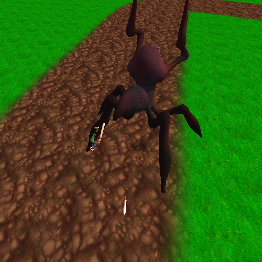 Unity Play | spiders vs humans game