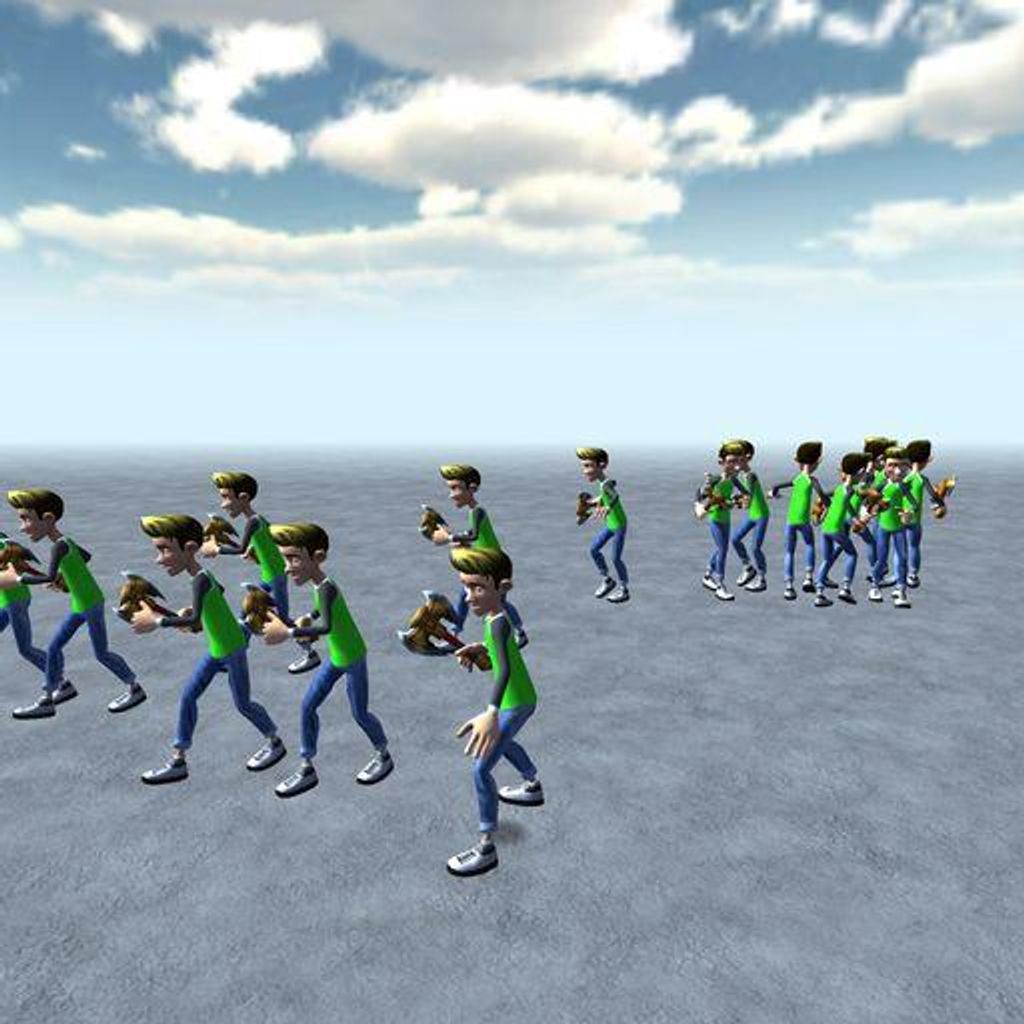 Unity Play | a bunch of you's versus hell monster game