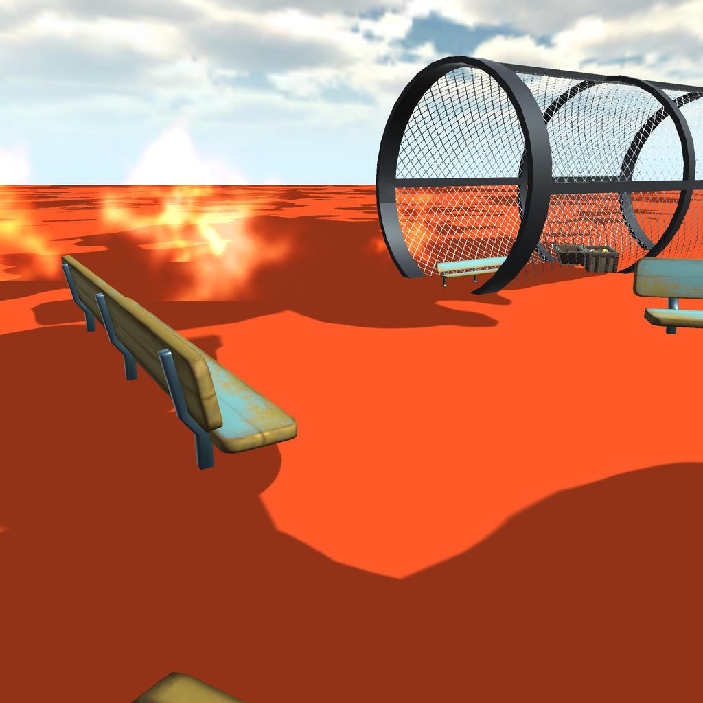 Unity Play | floor is lava! game