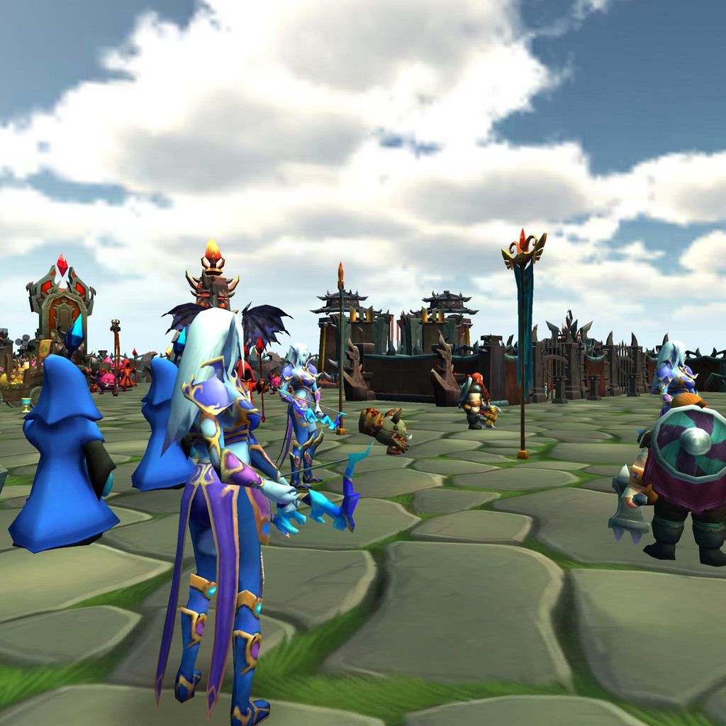 Unity Play | guerra de arco game