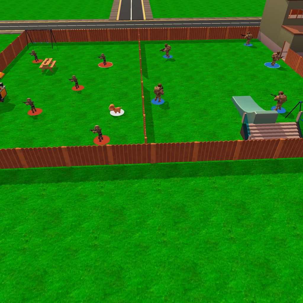 Unity Play | Me and my neighbors backyard war game