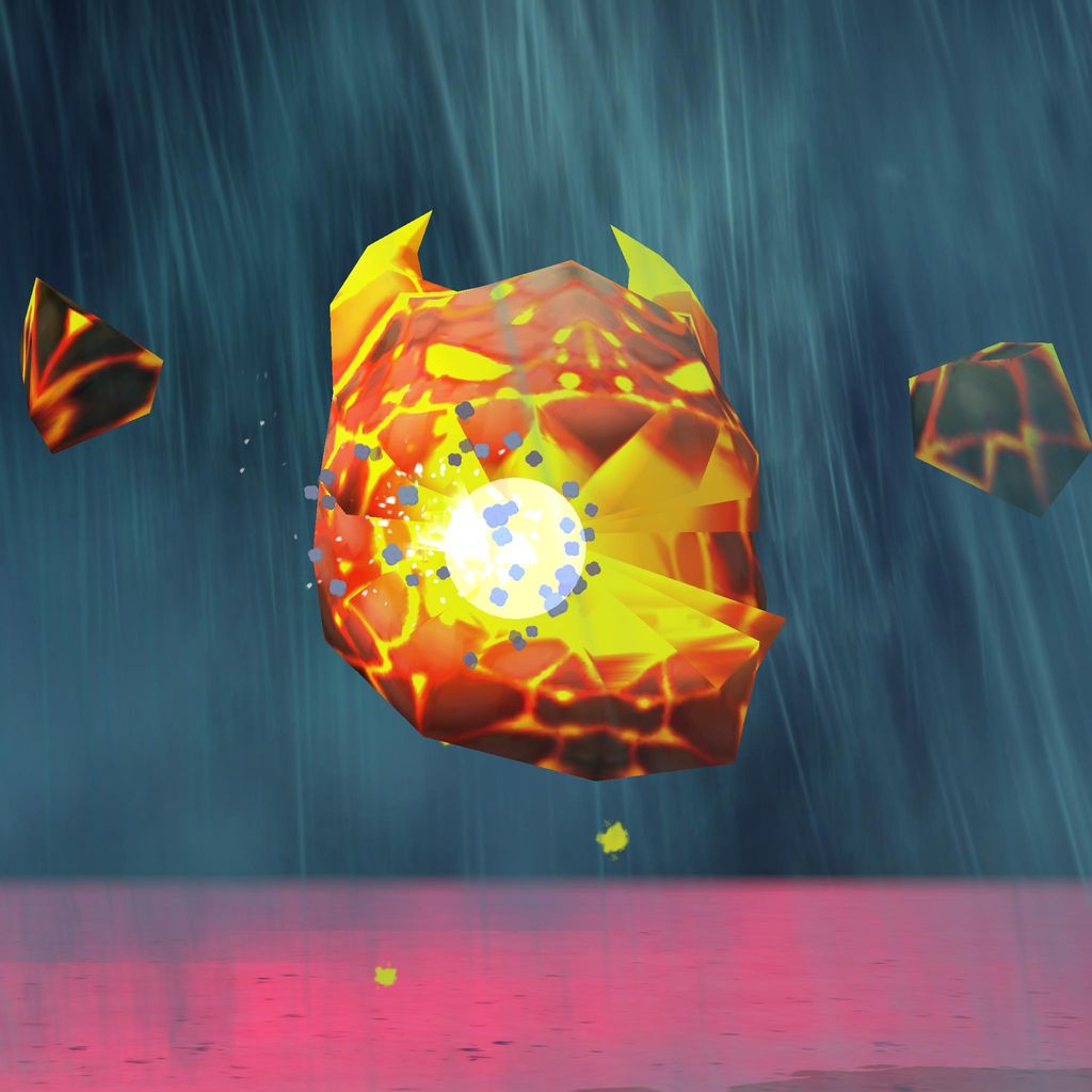 Unity Play | Deatfeating lava monster game