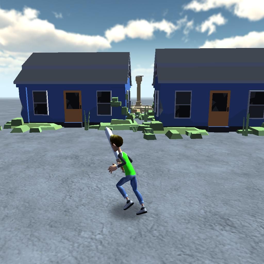 Unity Play | странная деревня game