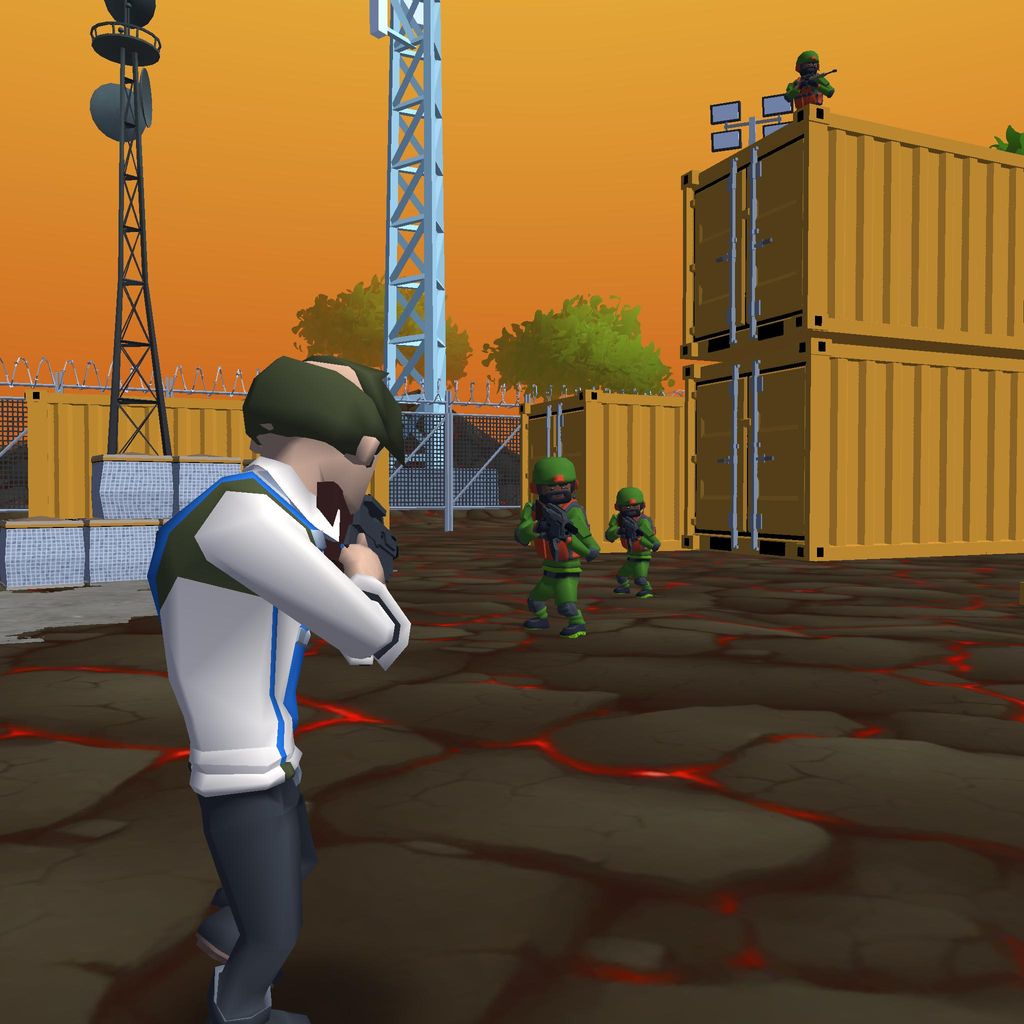 Unity Play | Gun shouting game