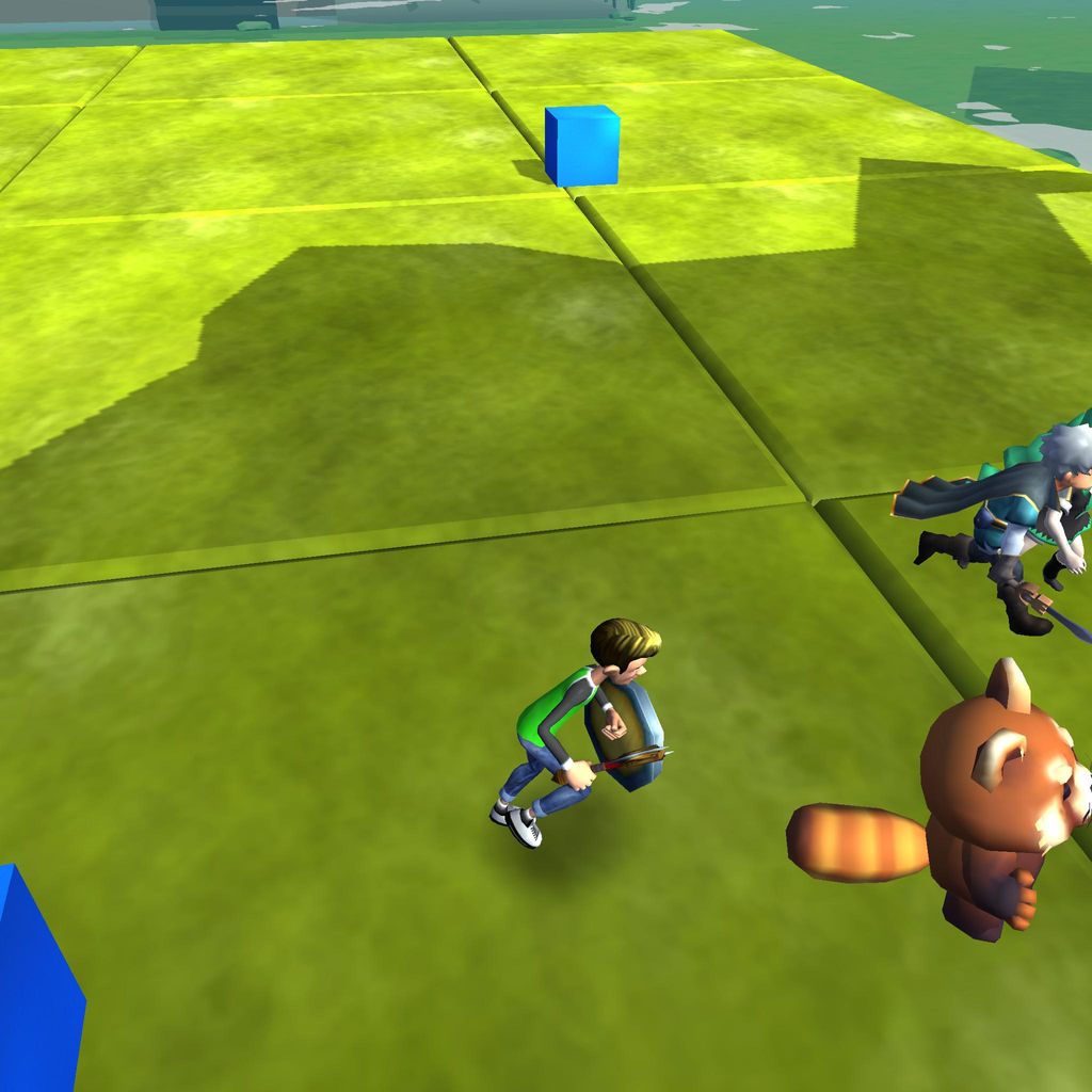 Unity Play | blue vs red team game