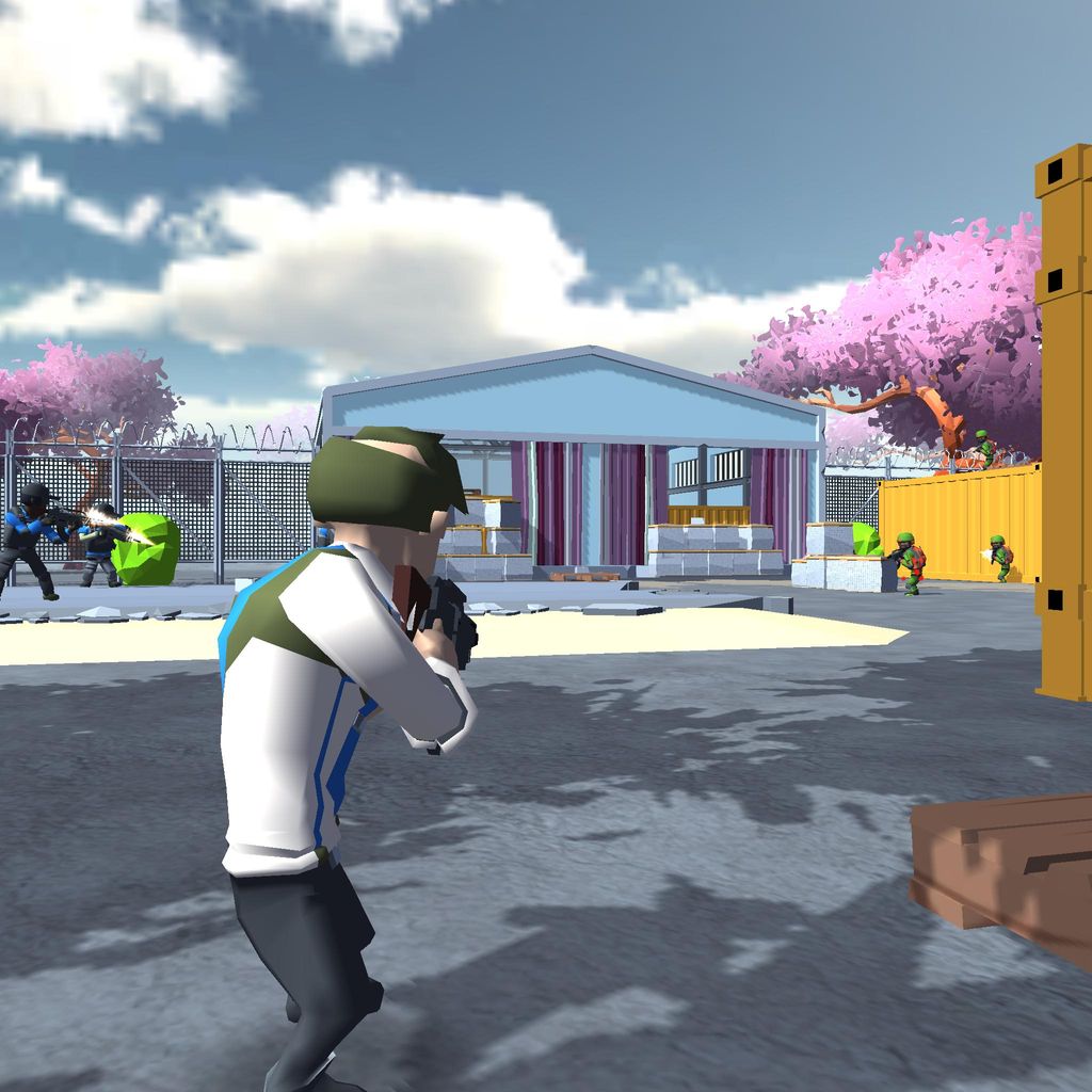 Unity Play | 5v5 battle royal game