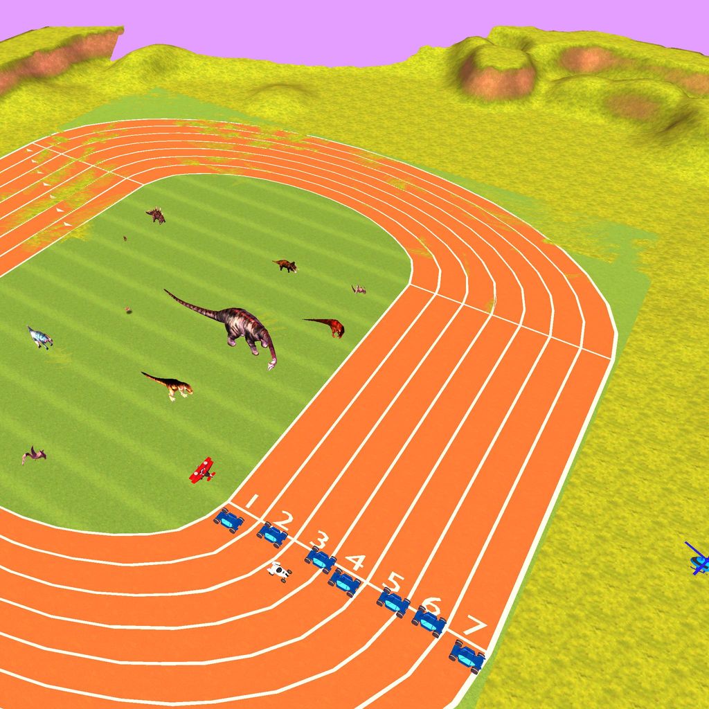 DINO RACING!!!!!!!!!!!!!!!!