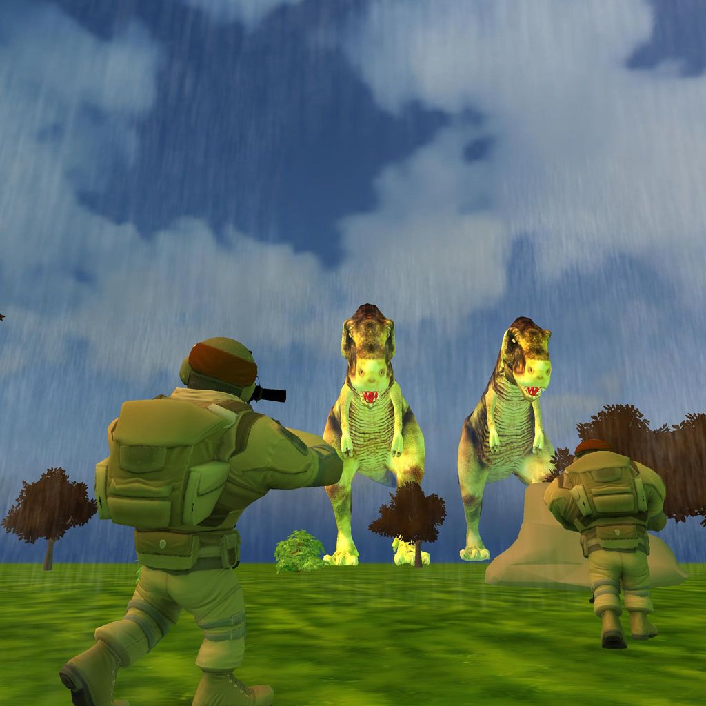 Unity Play | war dinosaur game