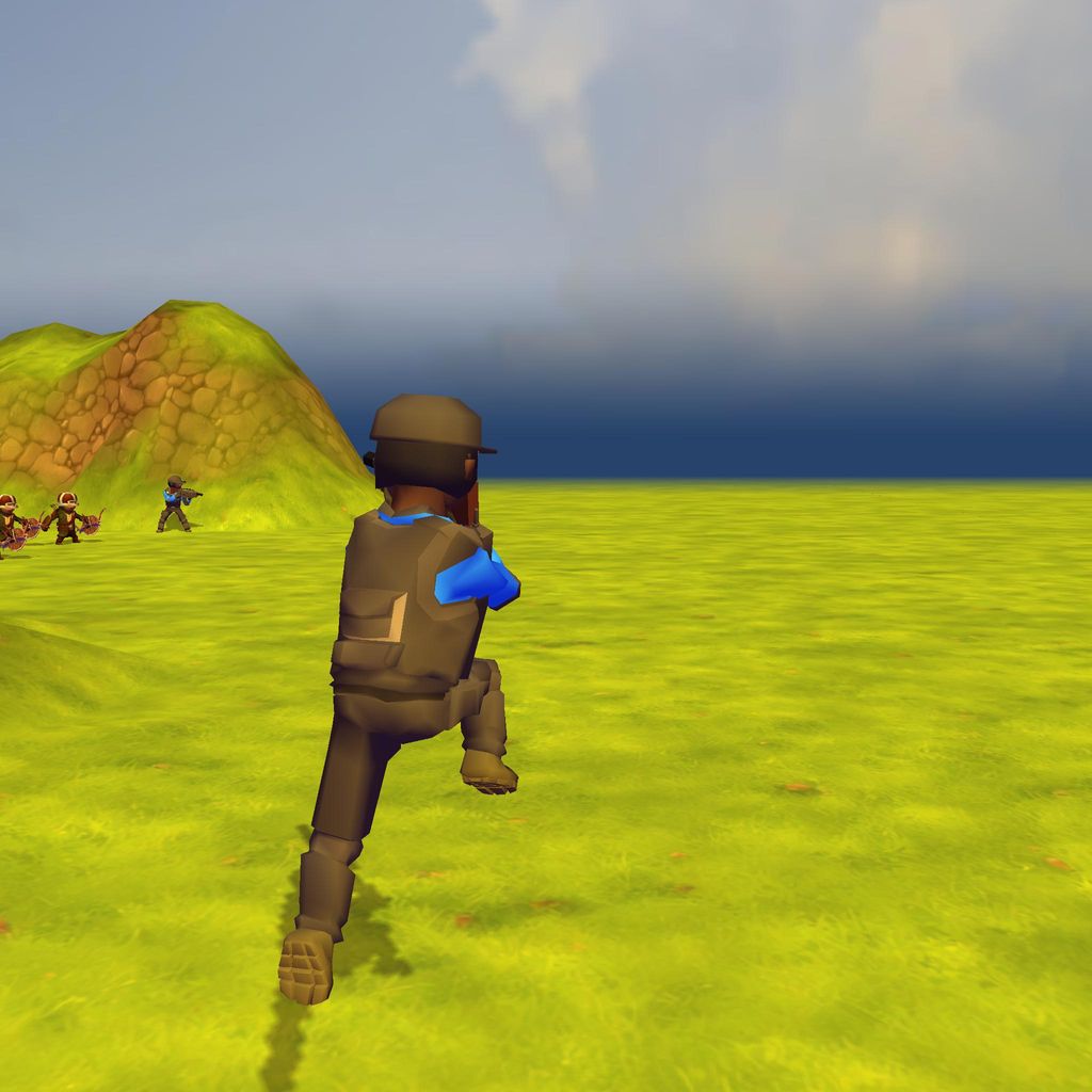 Unity Play | Droids vs humans game