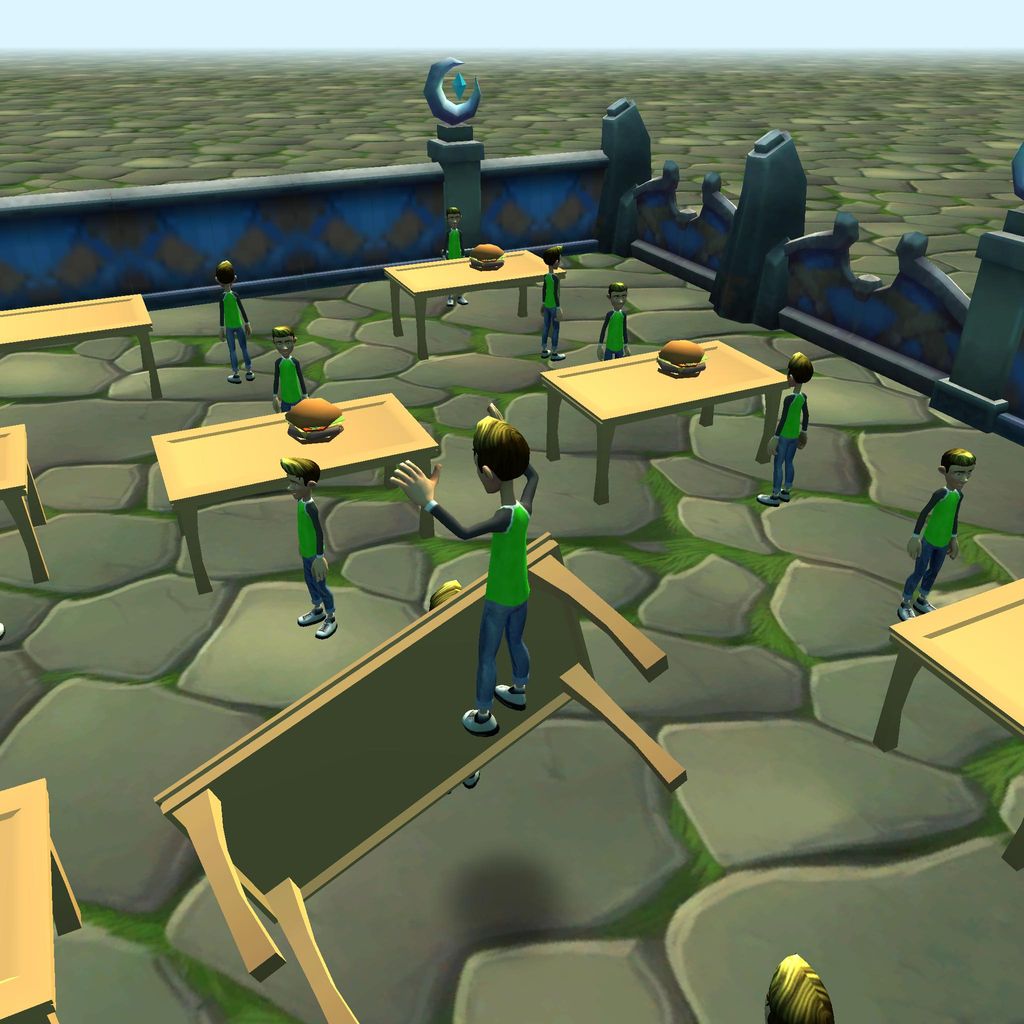 Unity Play | Restaurant For No Reason by Anonymous game