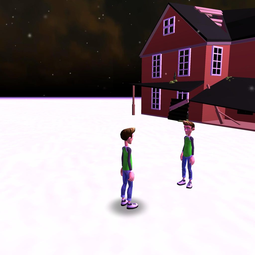 Unity Play | история в зимней деревне game